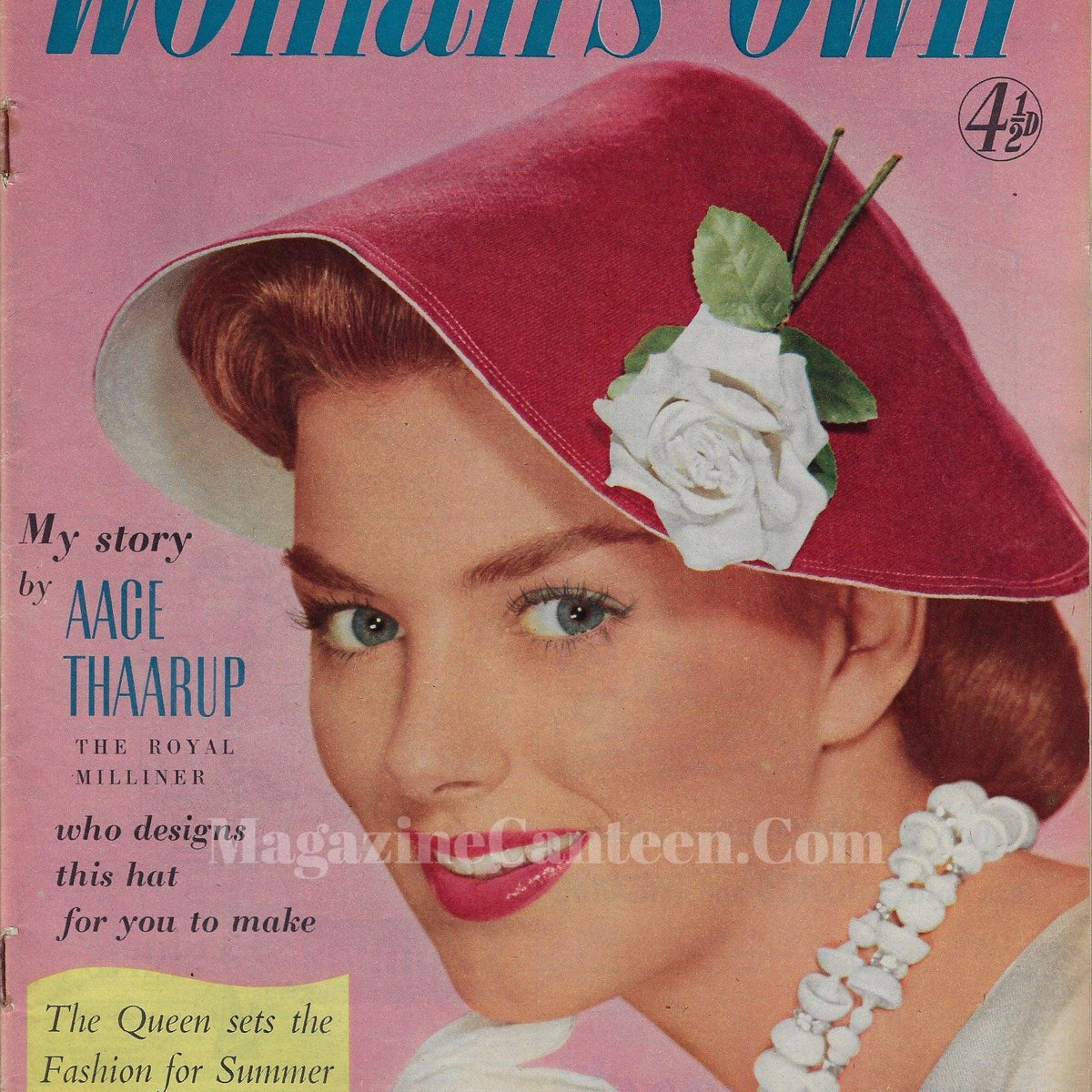 Woman's Own Magazine - Aage Thaarup The Queen – magazine canteen