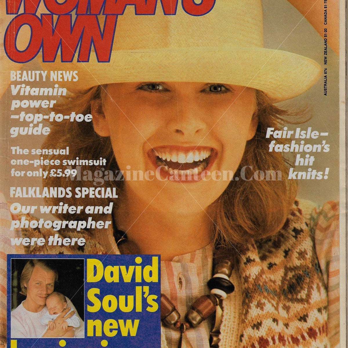 Woman's Own Magazine - David Soul – magazine canteen