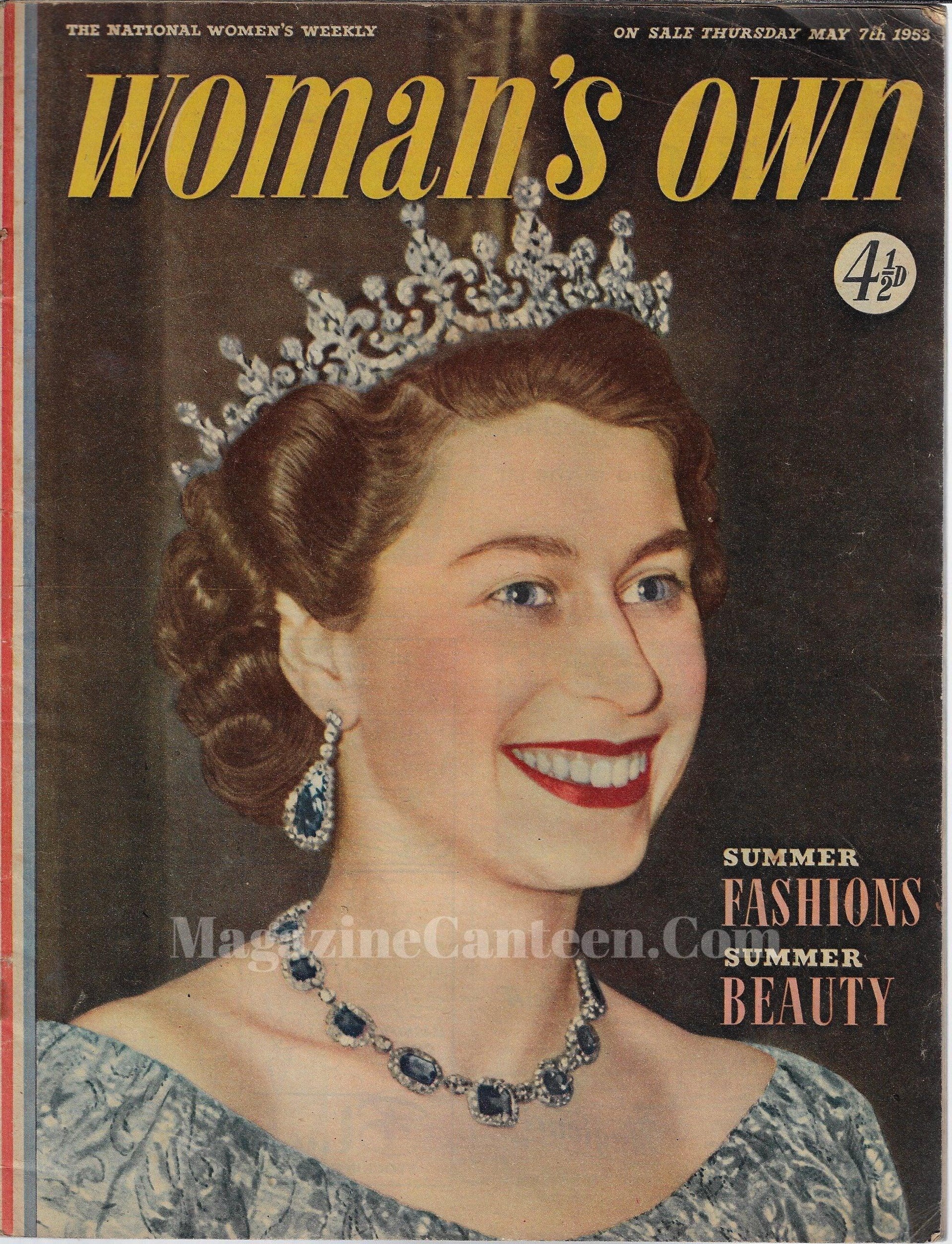 Woman's Own Magazine - Stewart Granger – magazine canteen