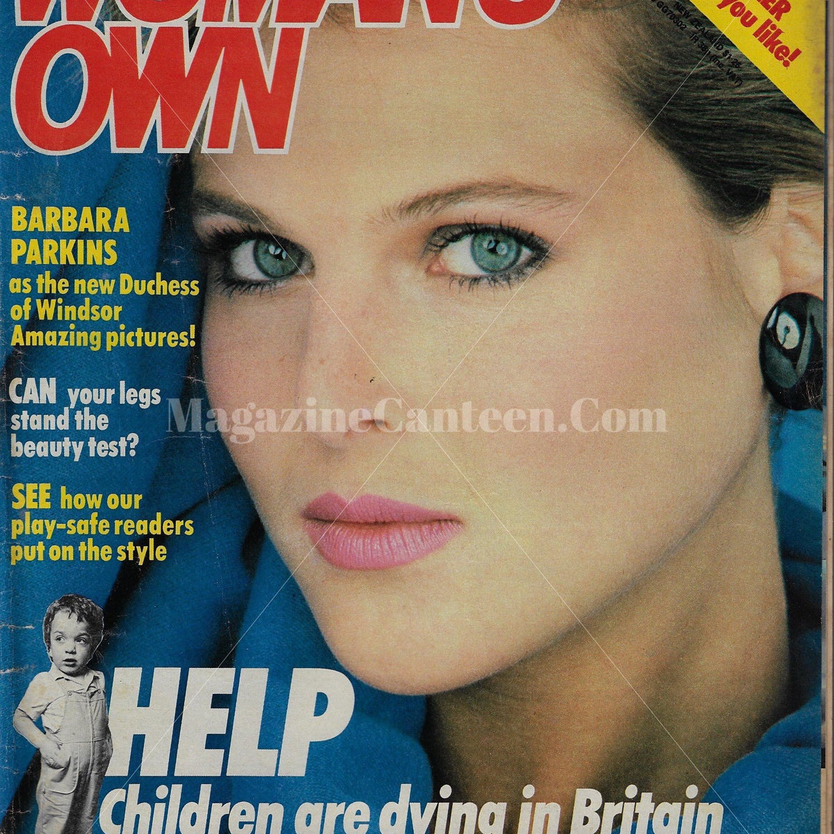 Woman's Own Magazine - Catherine Oxenberg Barbara Parkins – magazine ...