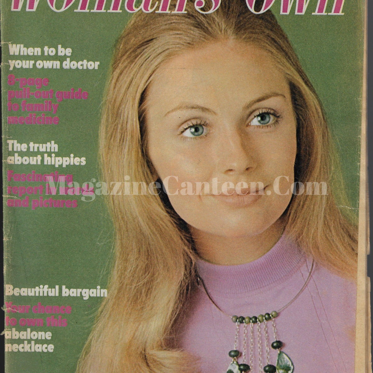 Woman's Own Magazine - John Kelly Hippies – magazine canteen
