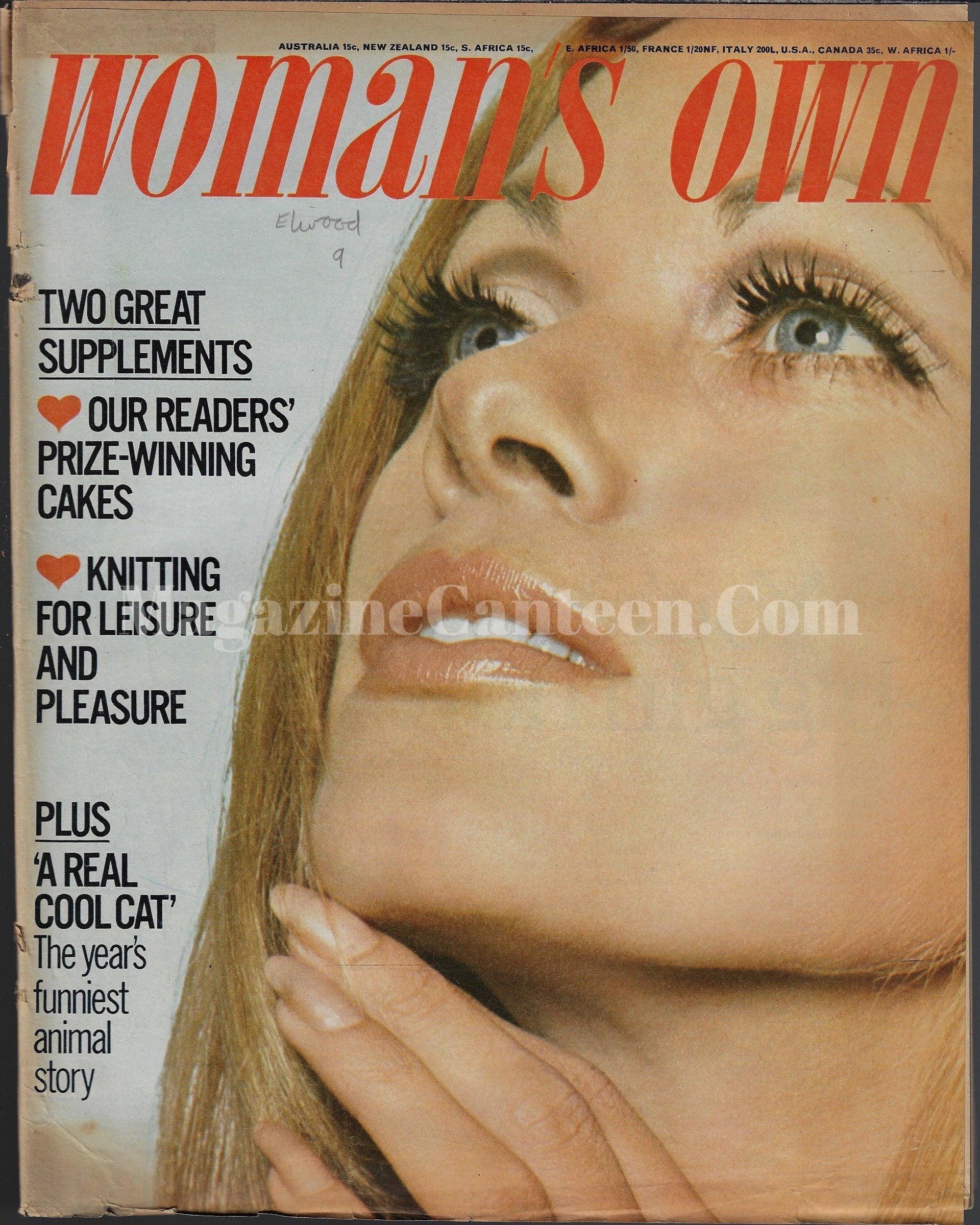 Woman's Own Magazine - – magazine canteen