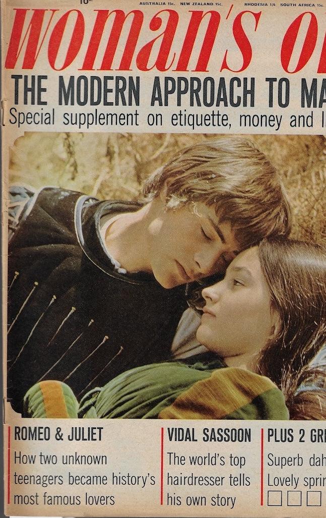 Woman's Own Magazine - Leonard Whiting Olivia Hussey – magazine canteen