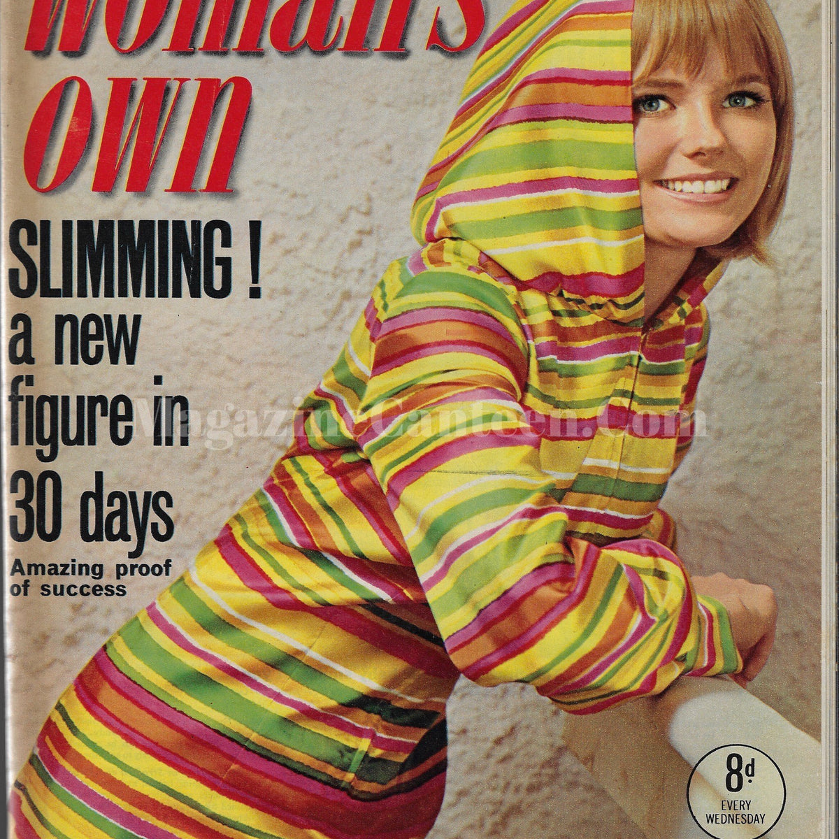 Woman's Own Magazine - Robert Freeman Angela Scoular – magazine canteen