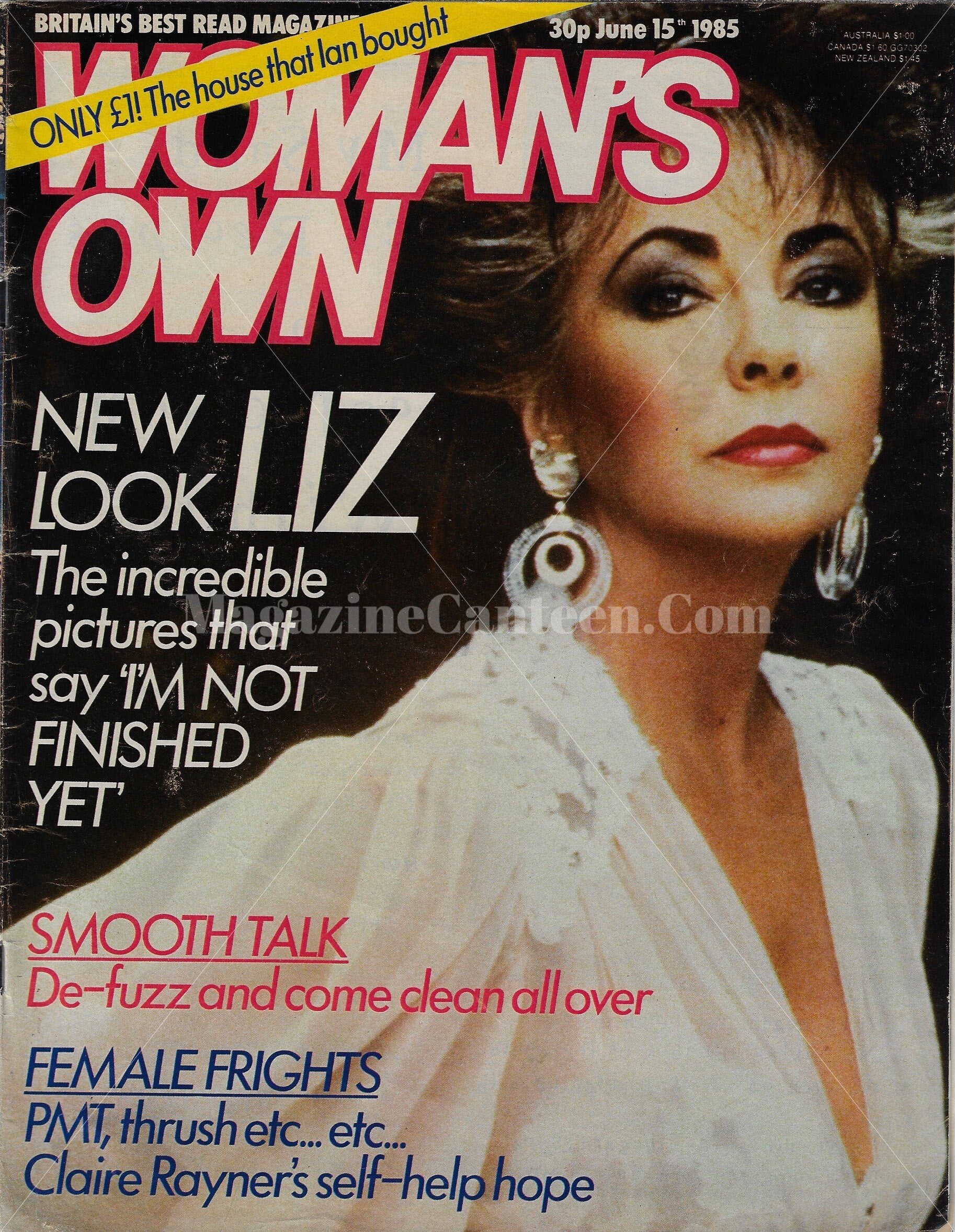 Woman's Own Magazine - Elizabeth Taylor – magazine canteen