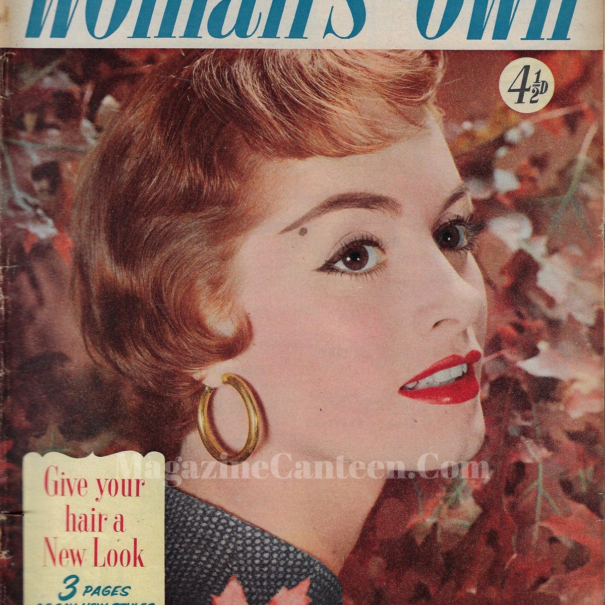 Woman's Own Magazine - Peter Finch – magazine canteen