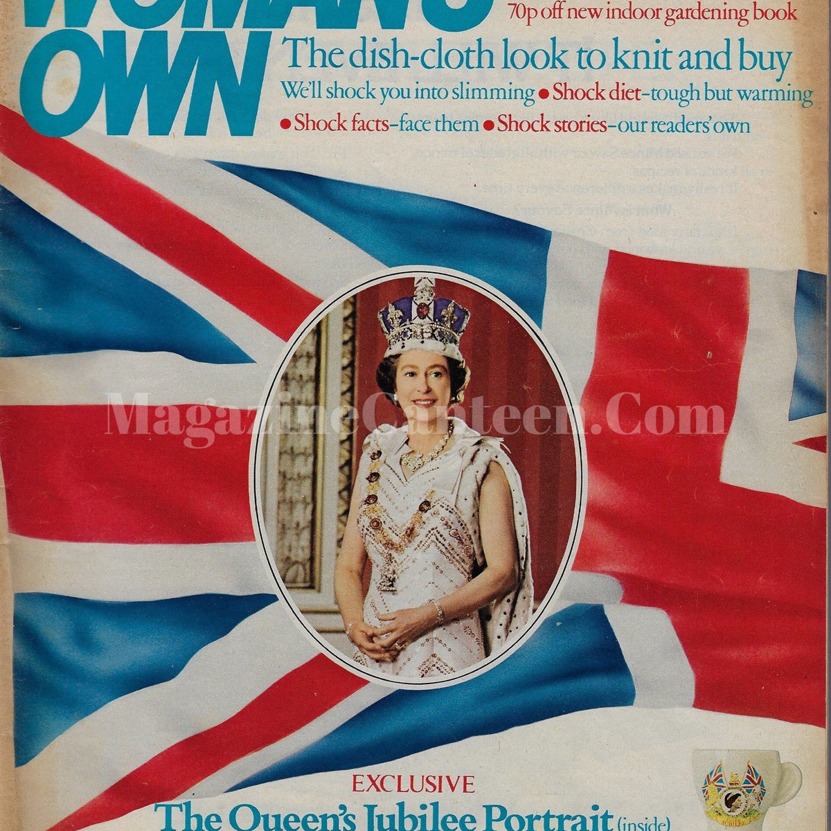 Woman's Own Magazine - The Queen Elizabeth – magazine canteen