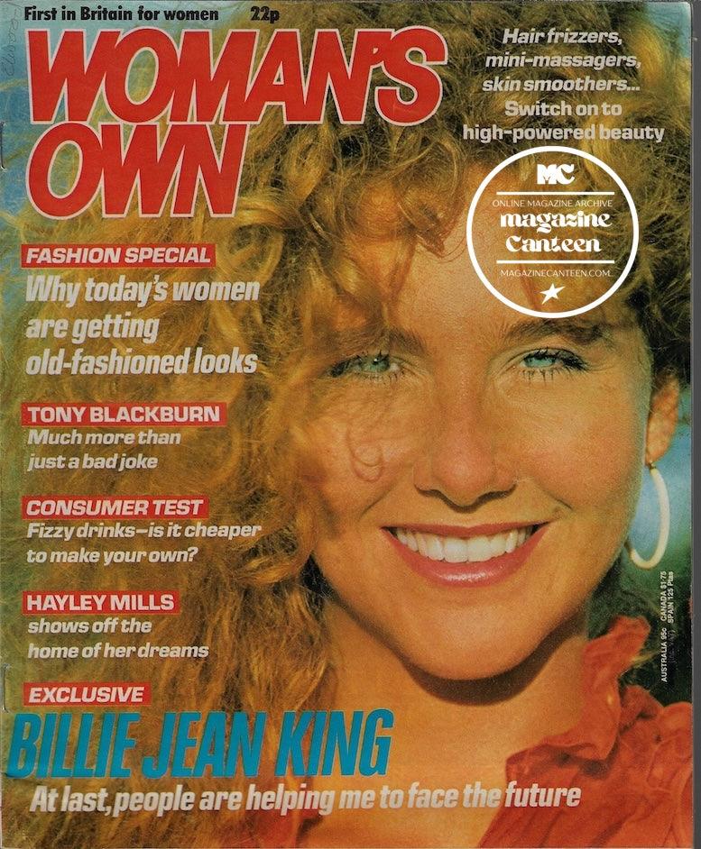 Woman's Own Magazine - Hayley Mills TONY BOASE Blackburn – magazine canteen