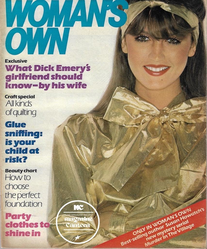 Woman's Own Magazine - Jo Emery ( Dick ) Mandy Rice Davies – magazine ...