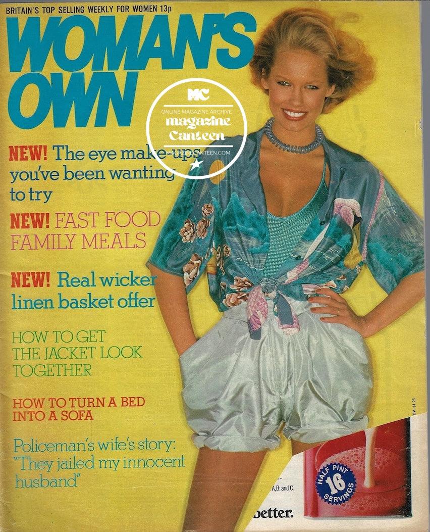 Woman's Own Magazine - Iris Geoff Harrison BETTE DAVIS – magazine canteen