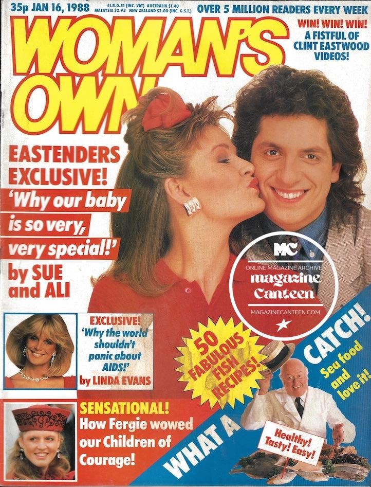 Woman's Own Magazine - Sandy Ratliff Linda Evans – magazine canteen