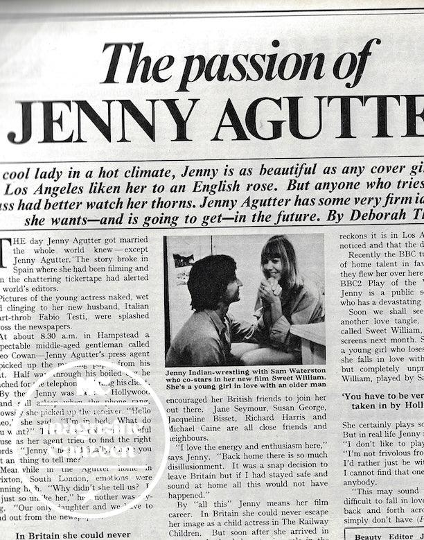 Woman's Own Magazine - JENNY AGUTTER The Passion DAVID BAILEY ...