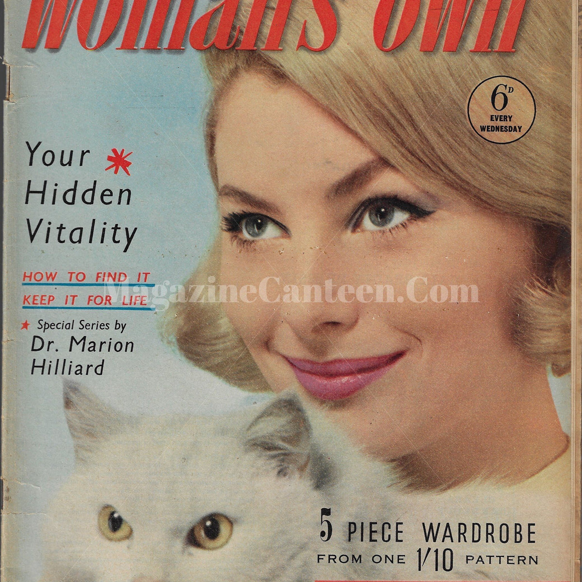 Woman's Own Magazine - Leo Aarons Barbara Hutton – magazine canteen