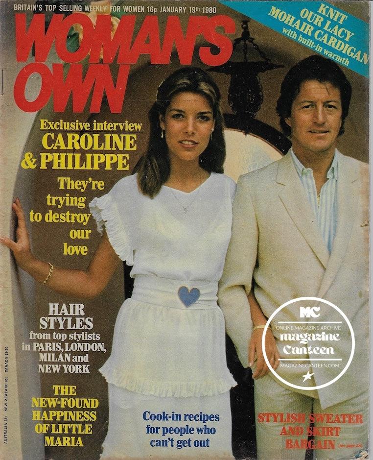 Woman's Own Magazine - Jennifer Hocking Princess Caroline – magazine ...