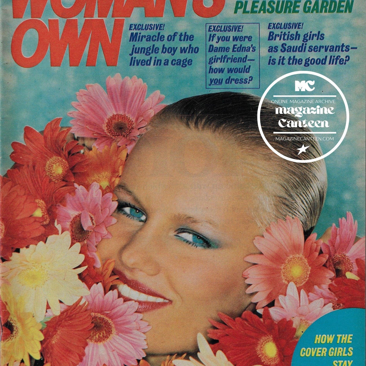 Woman's Own Magazine - DIANE MILLSTEAD Barry Humphries – magazine canteen