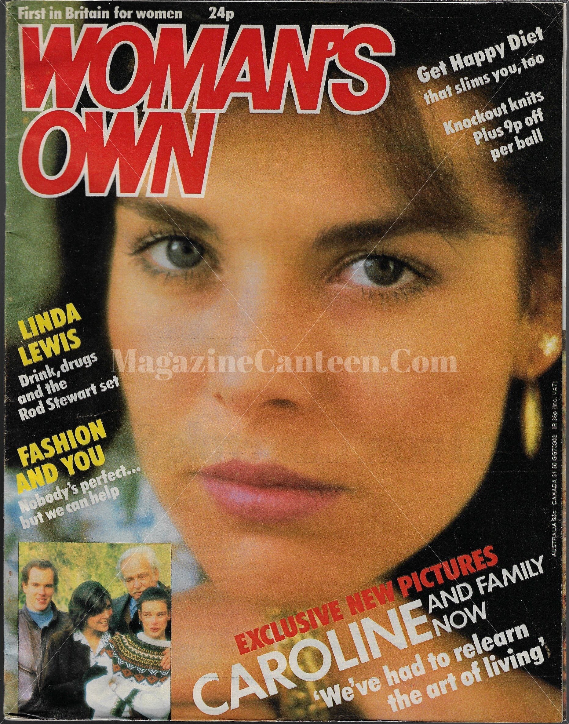 Woman's Own Magazine - Princess Caroline – magazine canteen