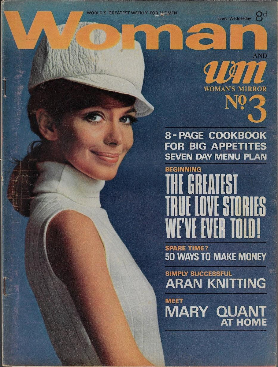 Woman Magazine - Mary Quant Sarah Stuart Salima Aga Khan – magazine canteen