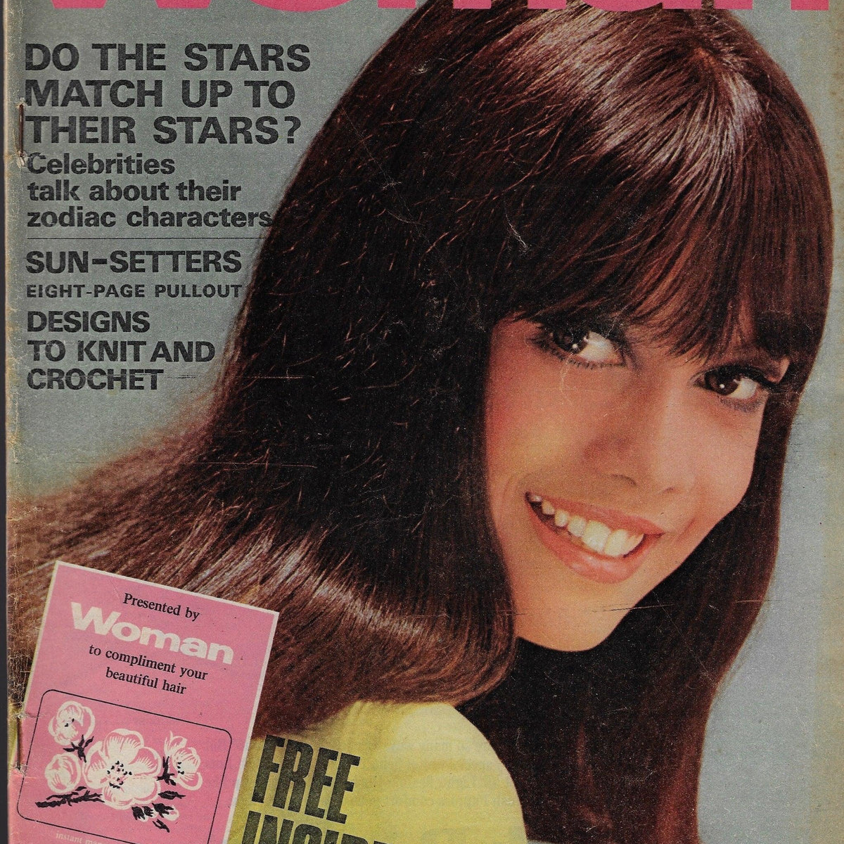 Woman Magazine - Ann Margret & Twiggy Joanna Lumley – magazine canteen