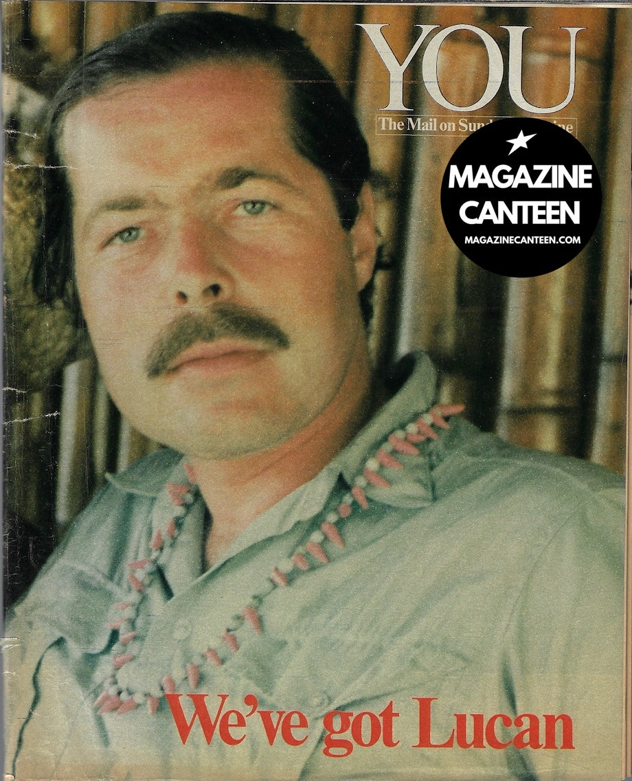 You Magazine - Margaux Hemingway KEN RUSSELL Lord Lucan TERENCE STAMP ...
