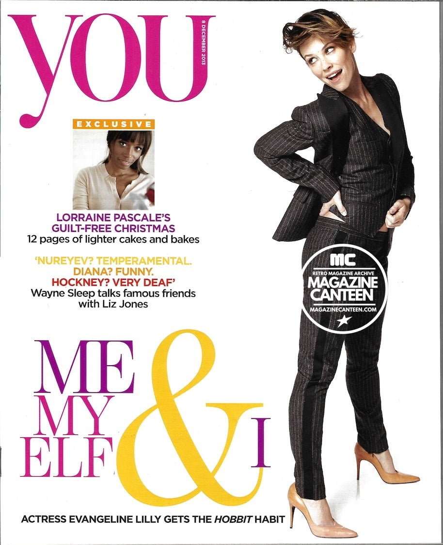 You Magazine - Evangeline Lilly WAYNE SLEEP – magazine canteen