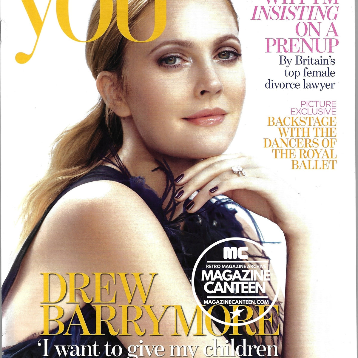 You Magazine - Drew Barrymore – magazine canteen