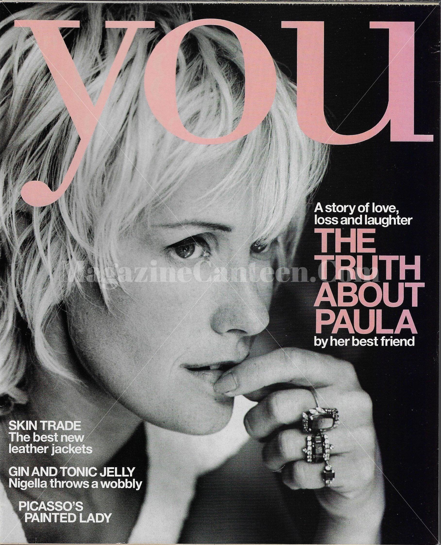 Daily Mail Magazine - Paula Yates Jane Bown – magazine canteen