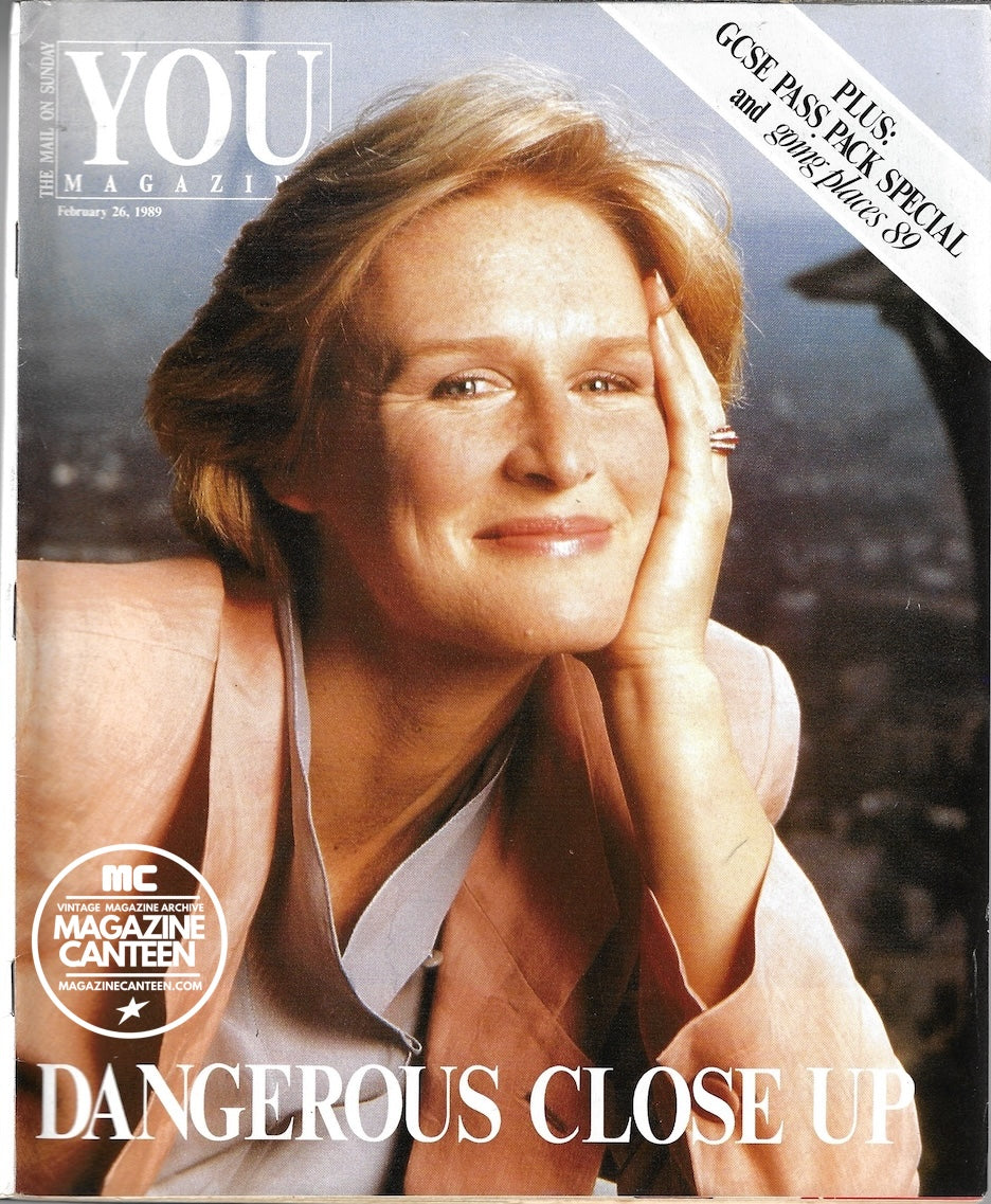 You Magazine - Glenn Close TERY GILLIAM Joan Sutherland – magazine canteen