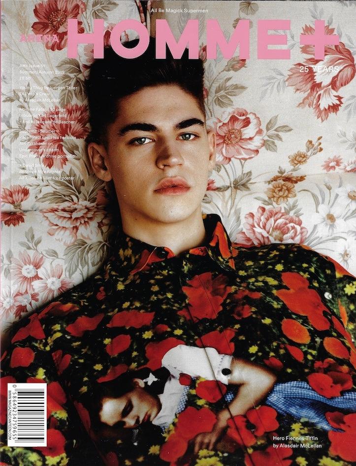 Arena Homme Magazine 51 - HERO Fiennes Tiffin Alasdair McLellan ...