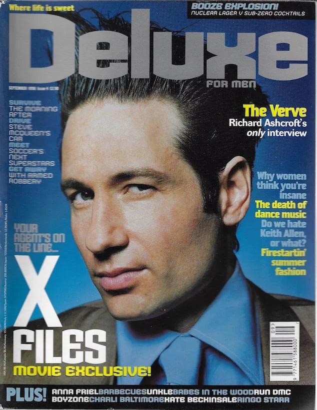 Deluxe Magazine - David Duchovny Gillian Anderson – magazine canteen