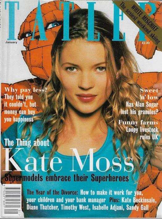 Tatler Magazine - Kate Moss Bridget Hall Kate Beckinsale A – magazine ...