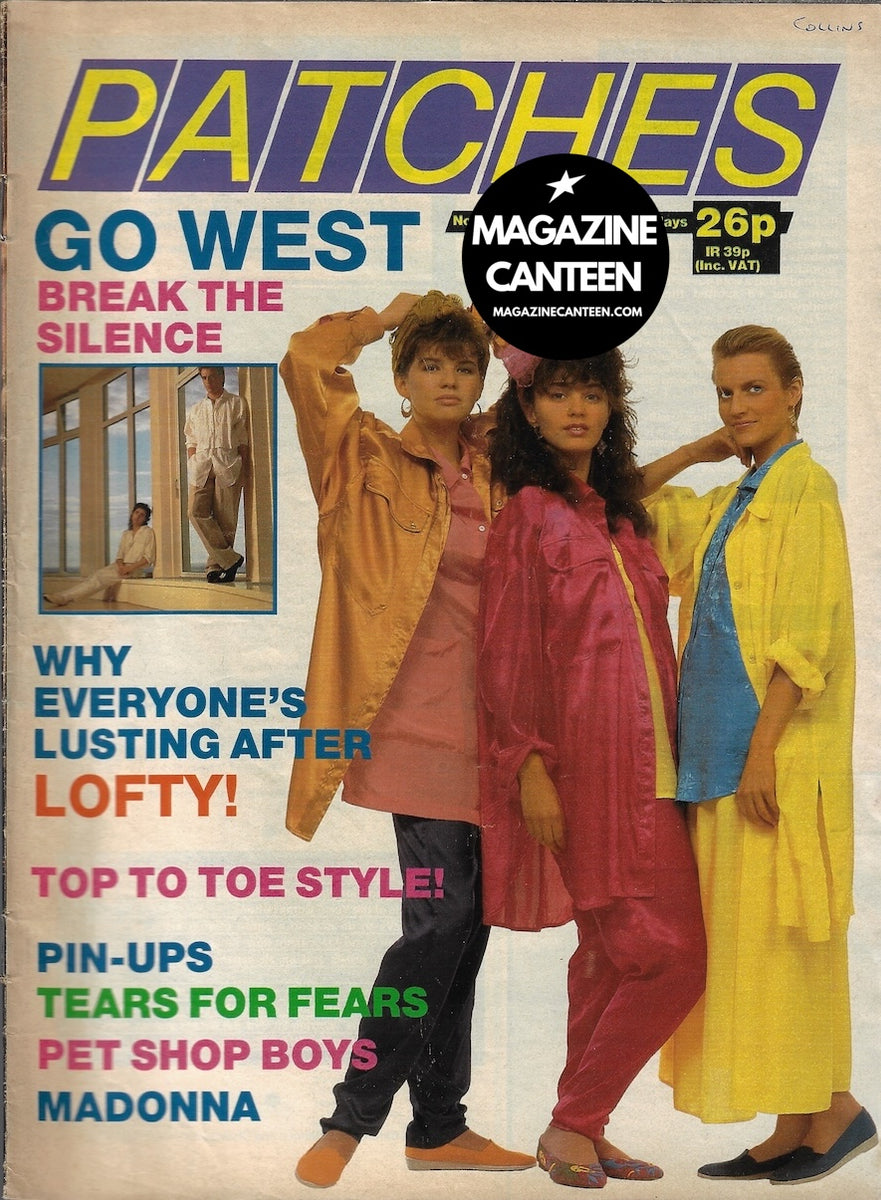 Patches Magazine - Tom Watt Pet Shop Boys – magazine canteen