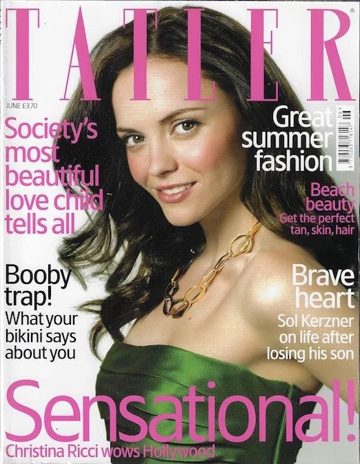 Tatler Magazine - Christina Ricci – magazine canteen