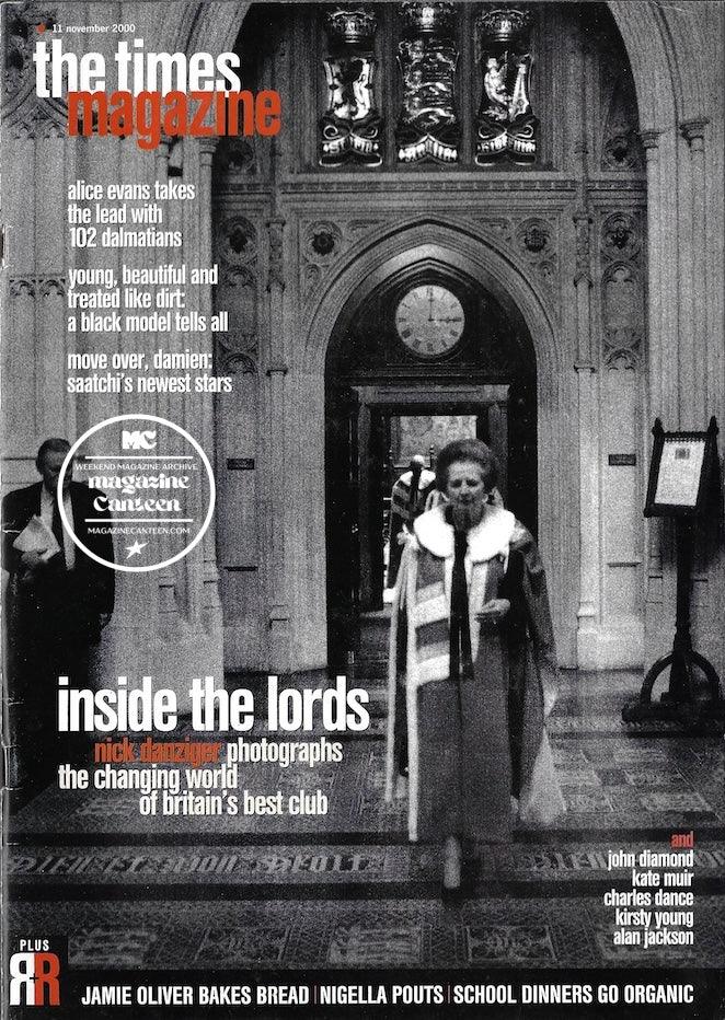 The Times Magazine - MARGARET THATCHER Alice Evans CHARLES DANCE Ben A ...