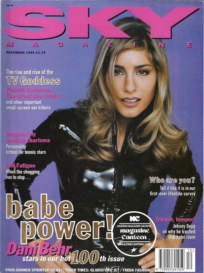 Sky Magazine - Dani Behr REM Woody Harrelson – magazine canteen