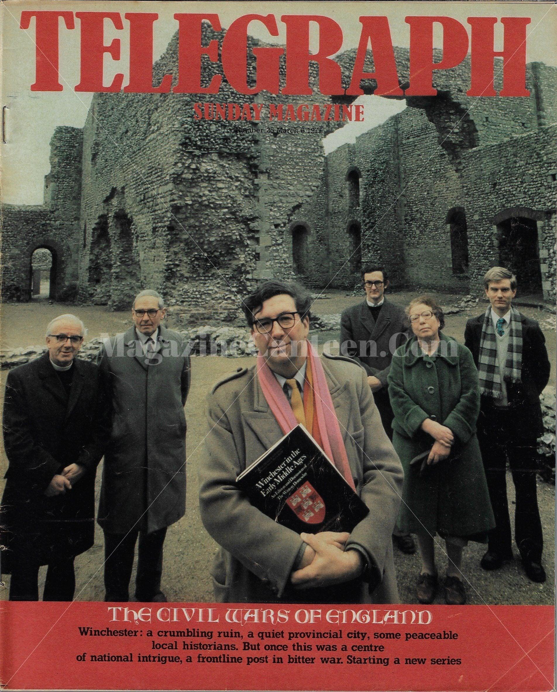 The Telegraph Magazine - Patrick Ward Janet Marsh Artist – magazine canteen