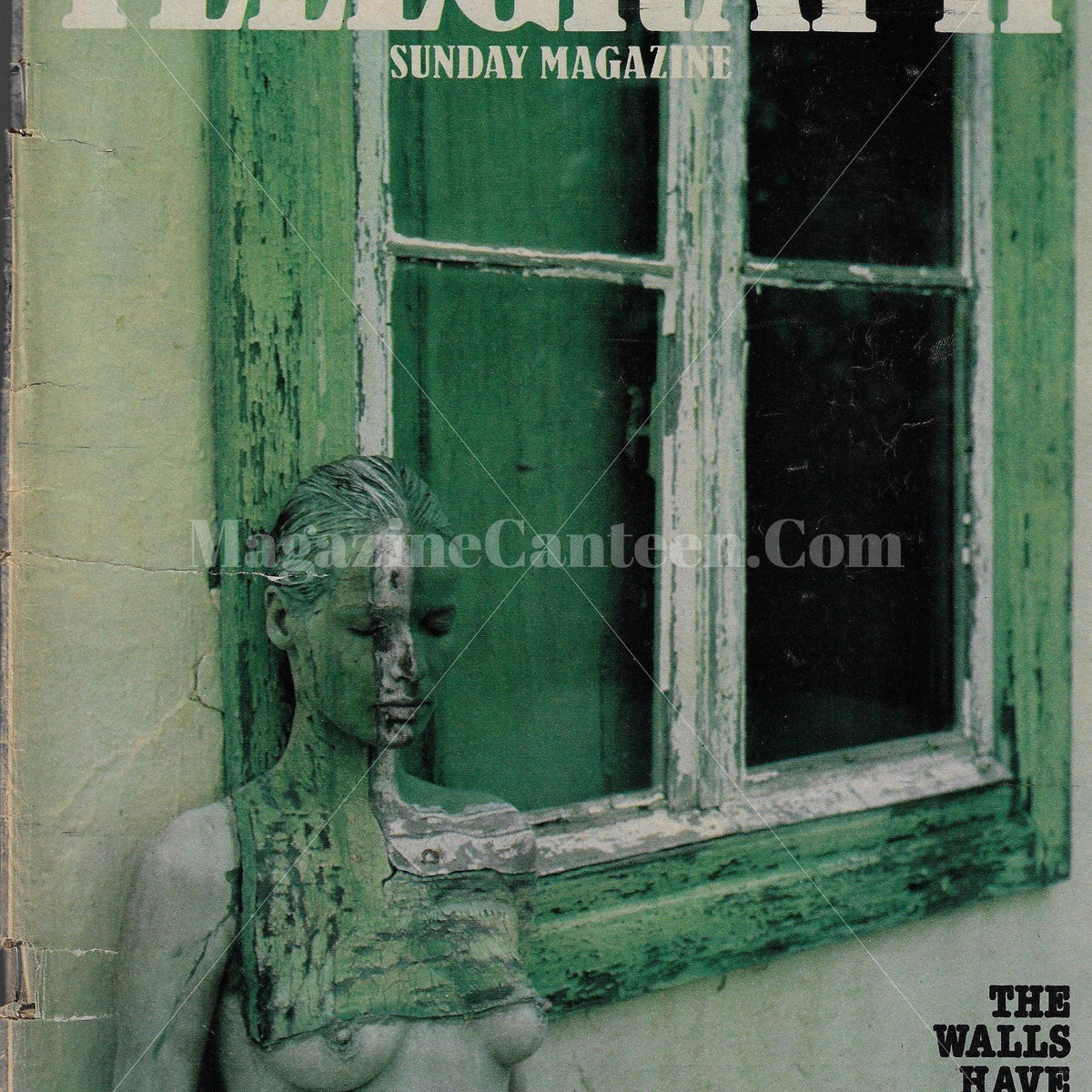 The Telegraph Magazine Veruschka Julia Mckenzie Magazine Canteen
