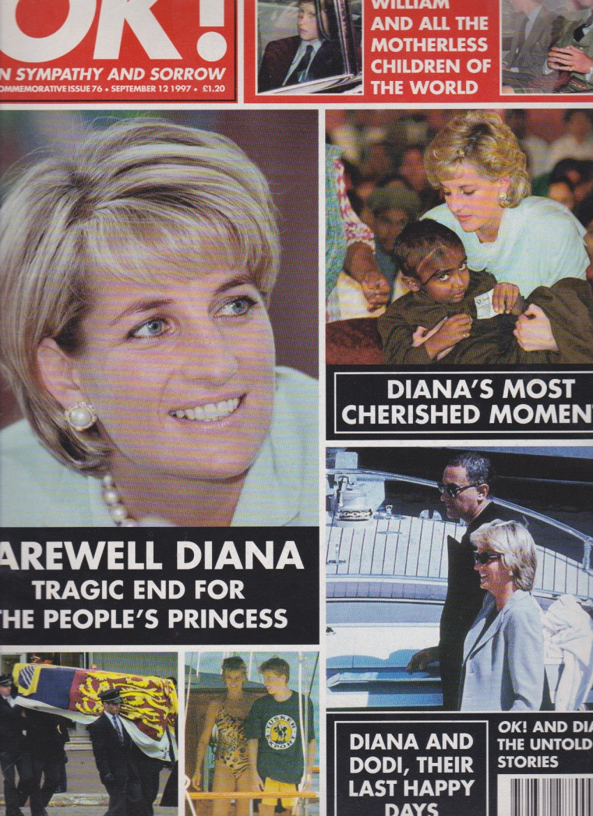 OK Magazine - Princess Diana - Patsy Kensit – magazine canteen