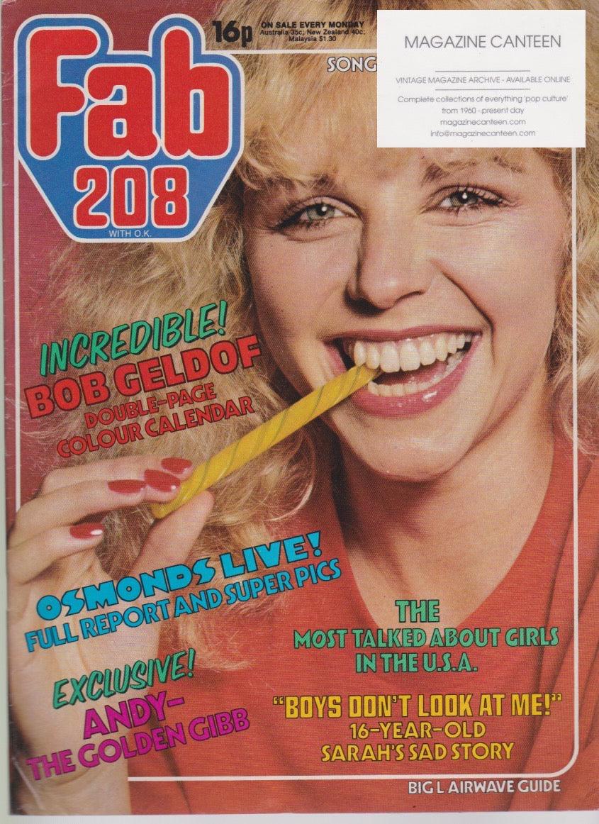 Fabulous 208 Magazine - Andy Gibb – magazine canteen