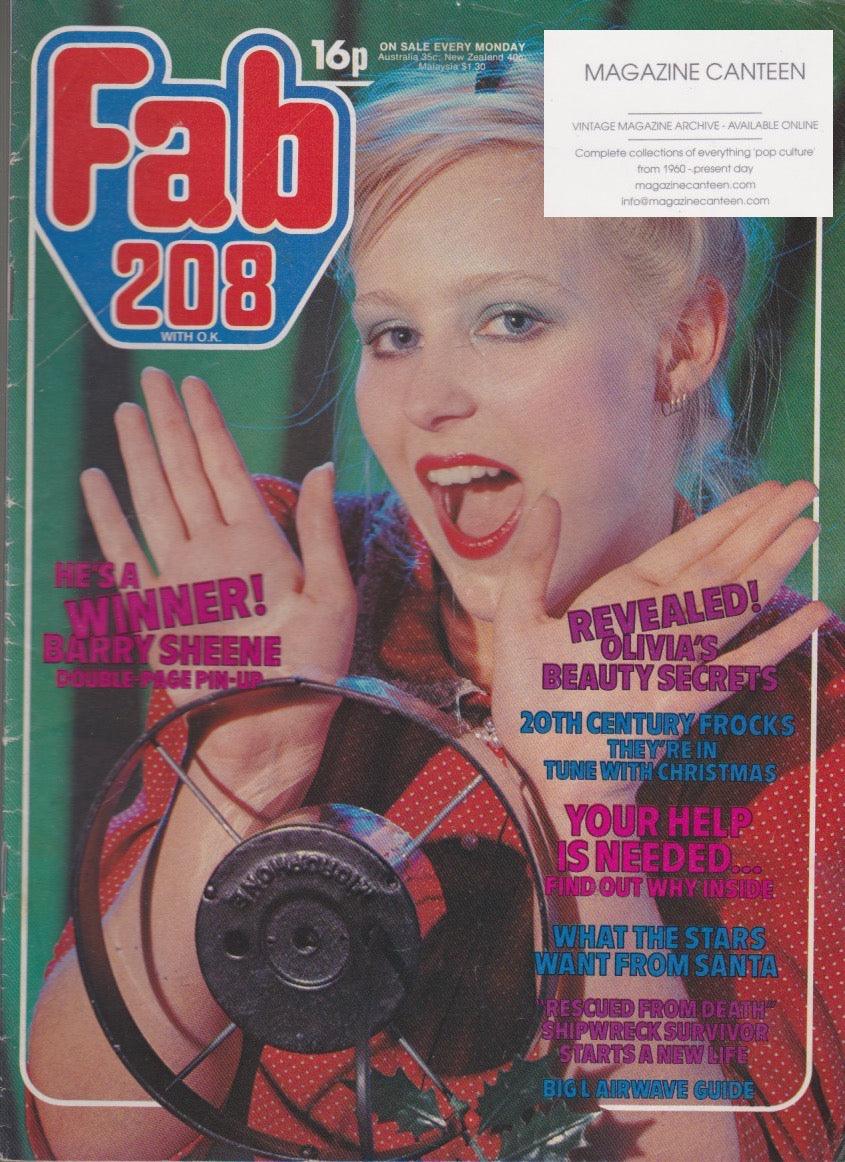 Fabulous 208 Magazine - Olivia Newton-John – magazine canteen