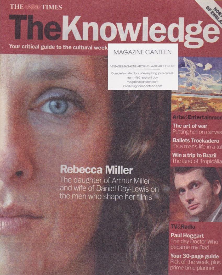 The Knowledge Magazine - Rebecca Miller – magazine canteen