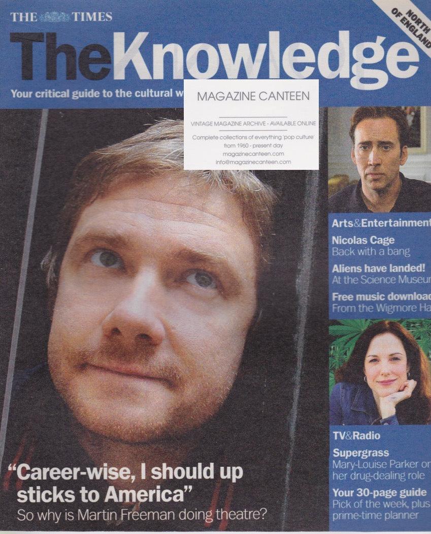 The Knowledge Magazine - Martin Freeman – magazine canteen