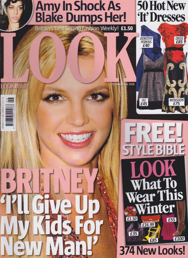Look Magazine - Britney Spears - Sandrah Hellberg. – magazine canteen