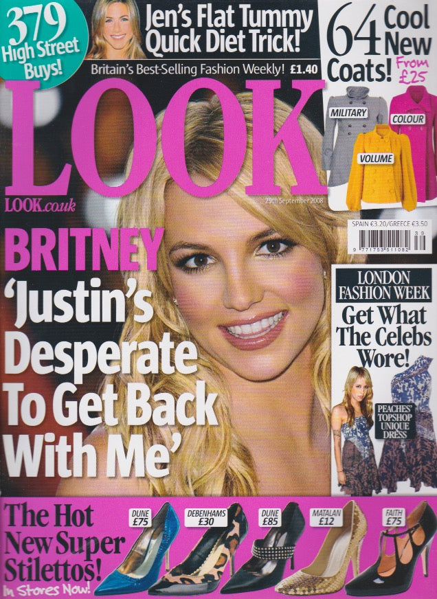 Look Magazine - Britney Spears - BARBORA LISZTWANOVA – magazine canteen