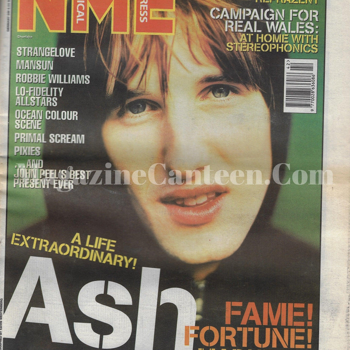 The NME Magazine - Ash – magazine canteen