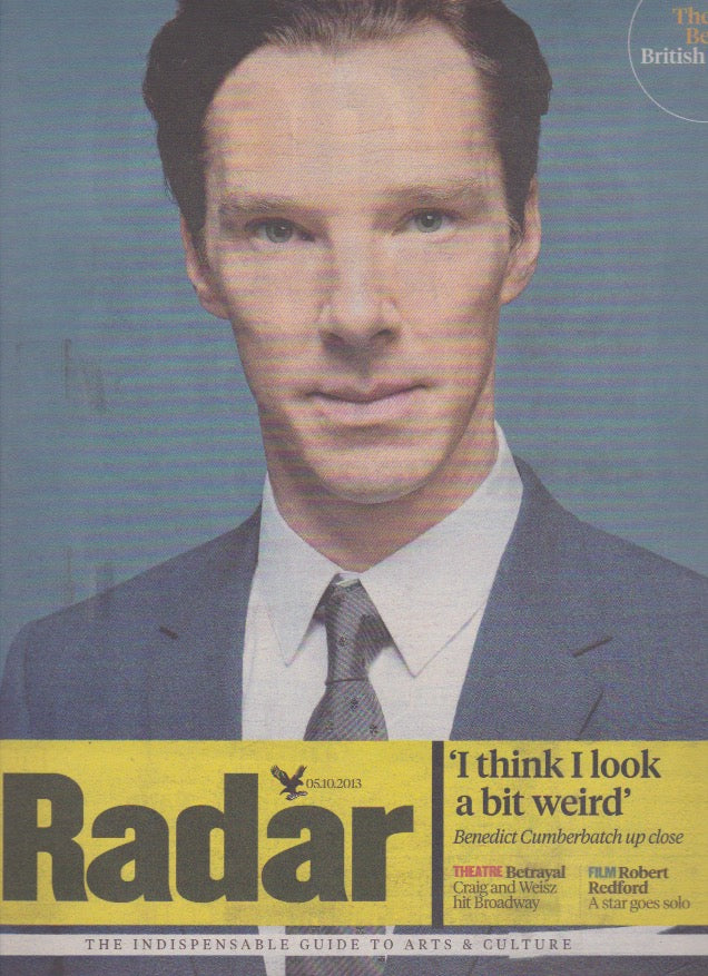 Radar Magazine - Benedict Cumberbatch – magazine canteen