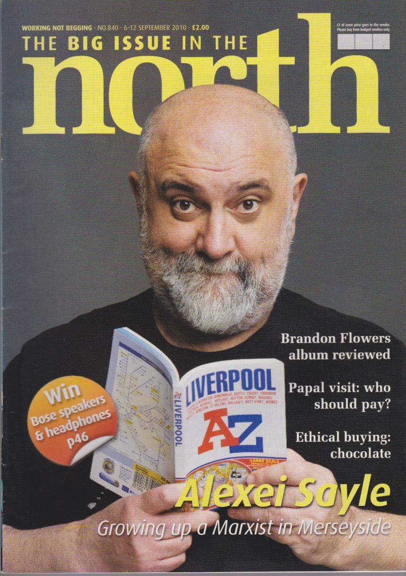 The Big Issue Magazine - Alexei Sayle – magazine canteen