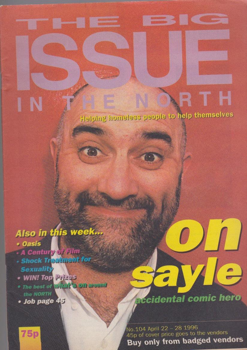 The Big Issue Magazine - Alexei Sayle – magazine canteen