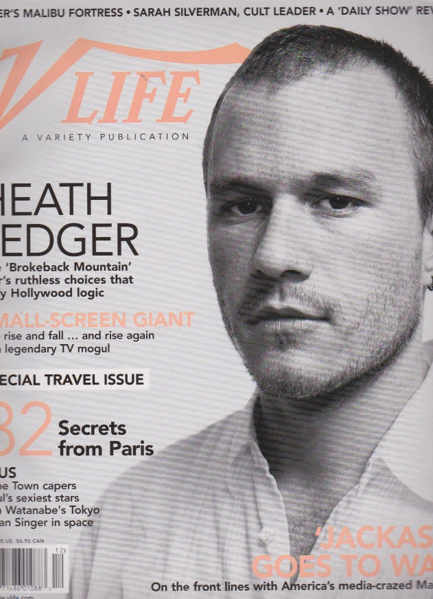 V Life Magazine - Heath Ledger – magazine canteen