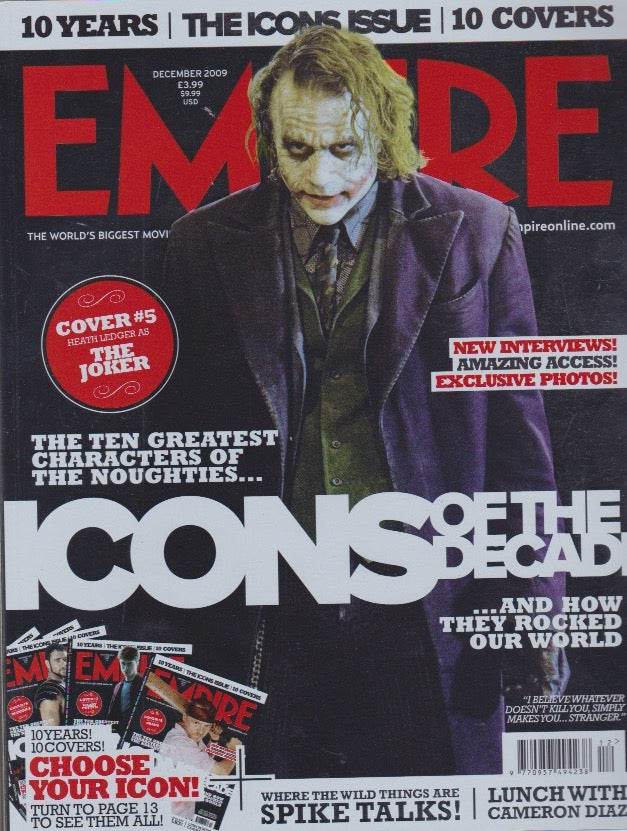 Empire Magazine - Heath Ledger – magazine canteen