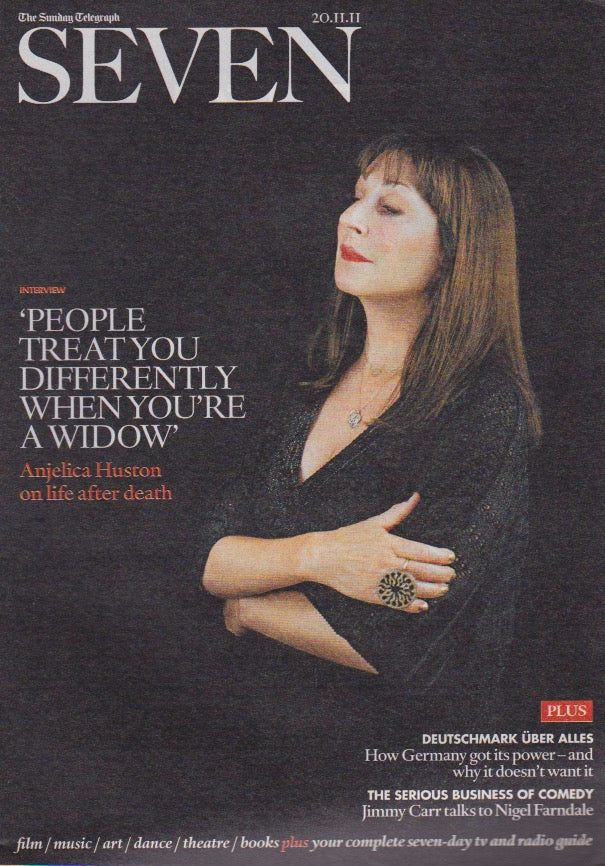 Seven Magazine - Anjelica Huston – magazine canteen